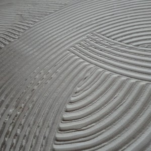 White Rich Texture Extra Large Original Art Canvas, Abstract Painting ...