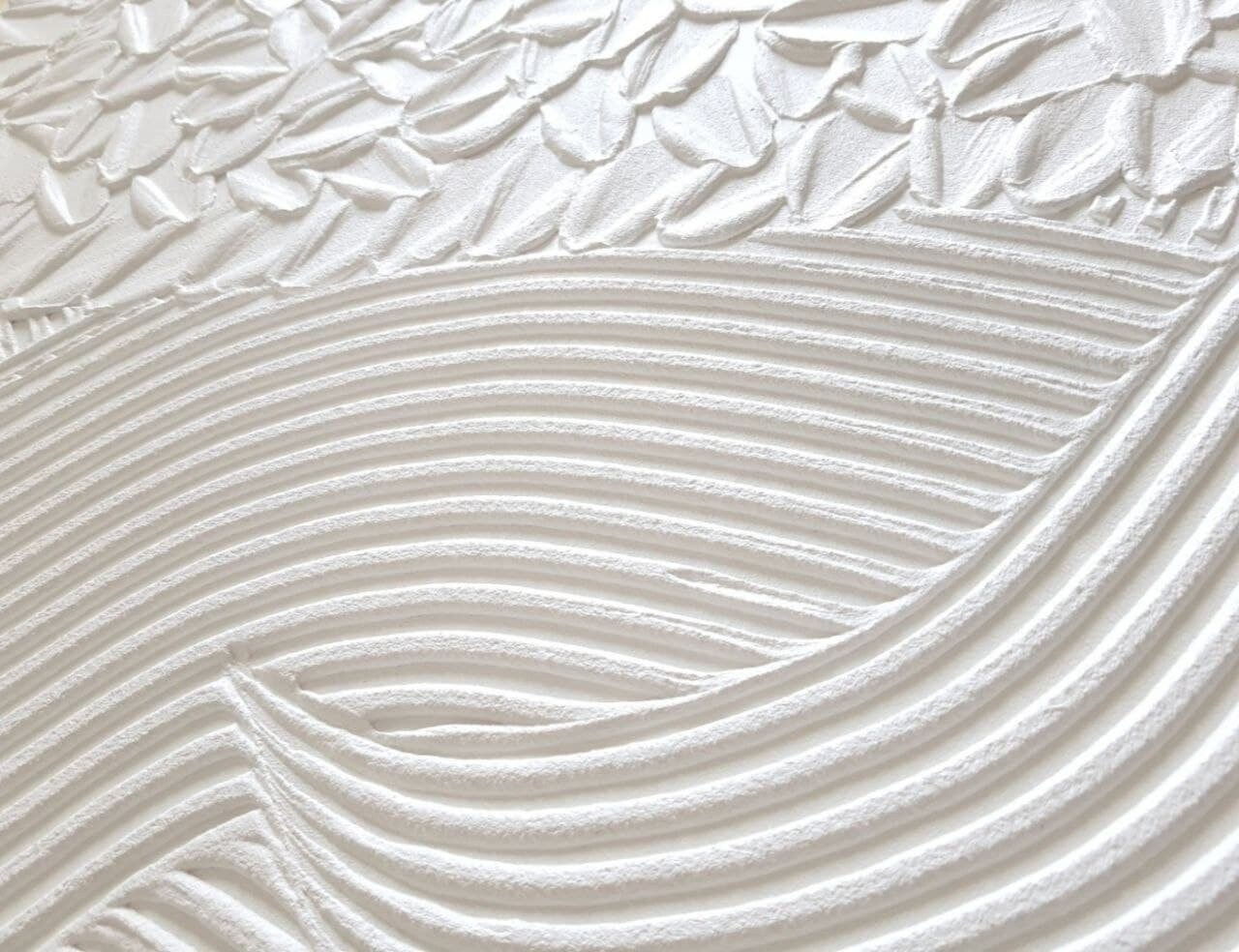 White Rich Texture Painting Oversize Wall Art Rich Texture - Etsy