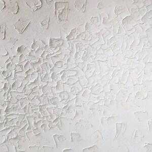 White Rich Texture Extra Large Original Art Canvas, Abstract Painting ...