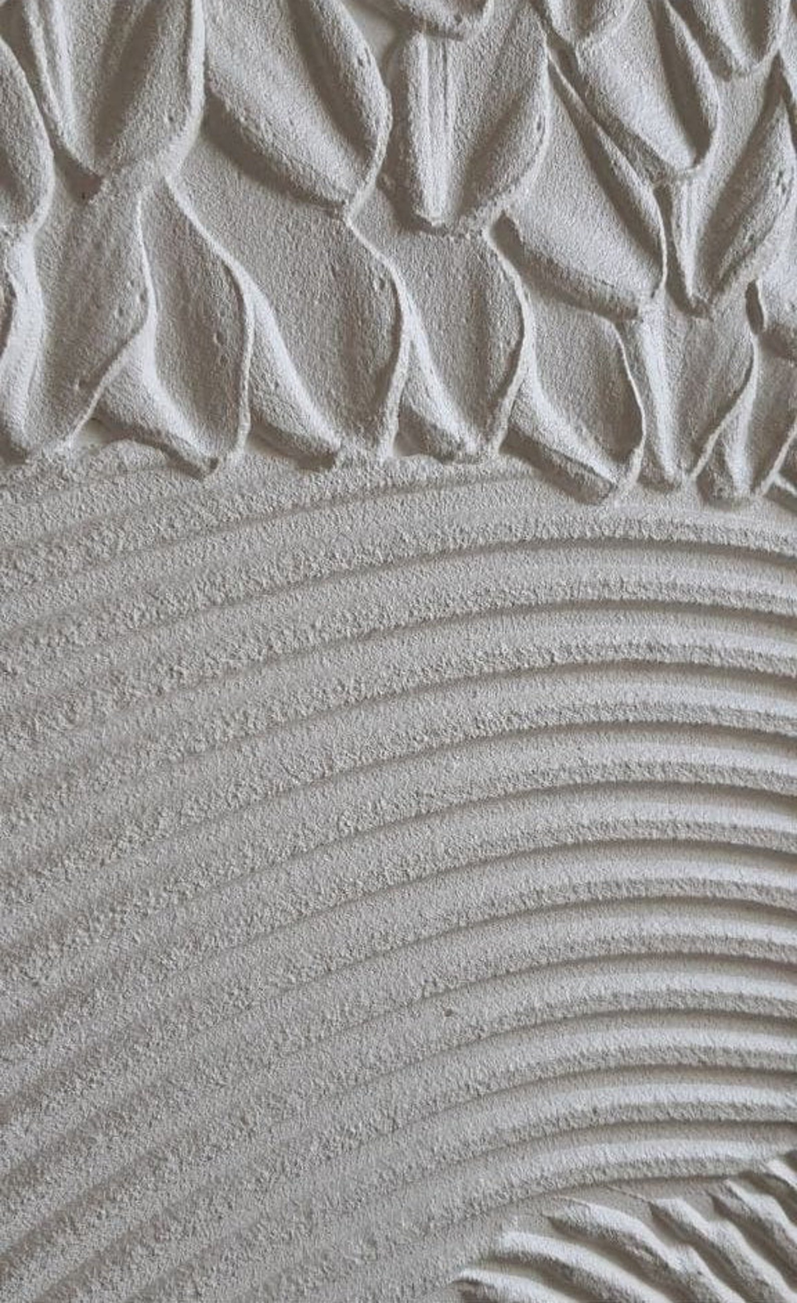 White Rich Texture Painting Oversize Wall Art Rich Texture - Etsy