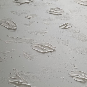 Rich White Texture Extra Large Original Art Canvas, Abstract Painting ...