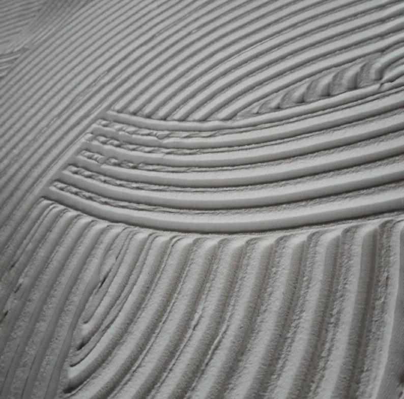 White Rich Texture Extra Large Original Art Canvas Abstract - Etsy