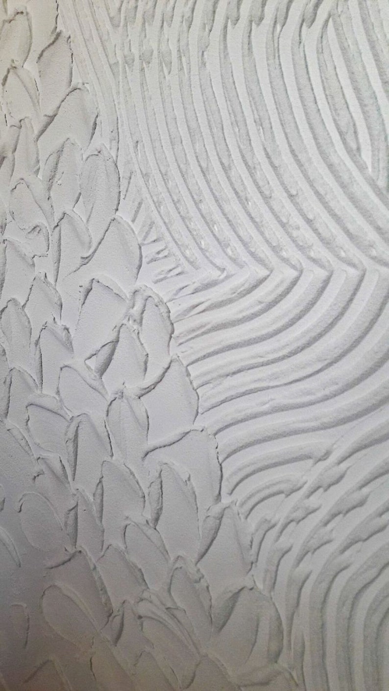 White Rich Texture Extra Large Original Art Canvas Abstract | Etsy