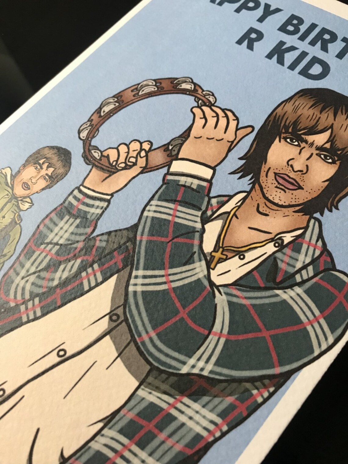 Oasis 'happy Birthday R Kid' A5 Greeting Card With Blue Envelope, Liam ...