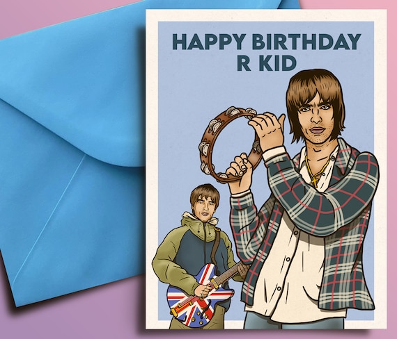 Oasis 'happy Birthday R Kid' A5 Greeting Card With - Etsy