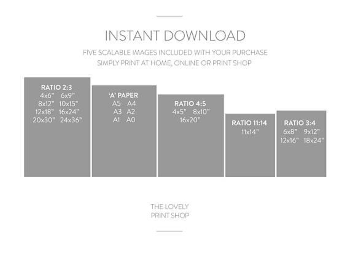 The Key to Happiness Wall Art Printable Digital Download - Etsy