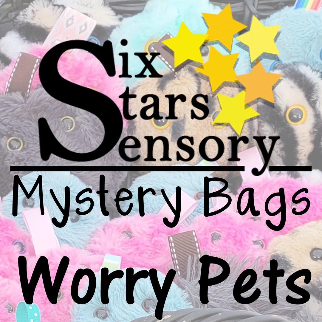Worry Pet Mystery Bags, Worry Pet Bundles, Anxiety Pets, Soft Faux Fur ...