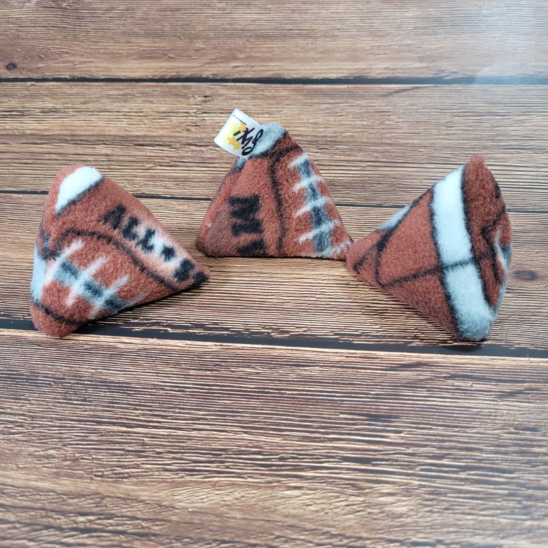 Footballs Triangle Bean Bags, Juggling Triangles, Set of Three, Soft ...