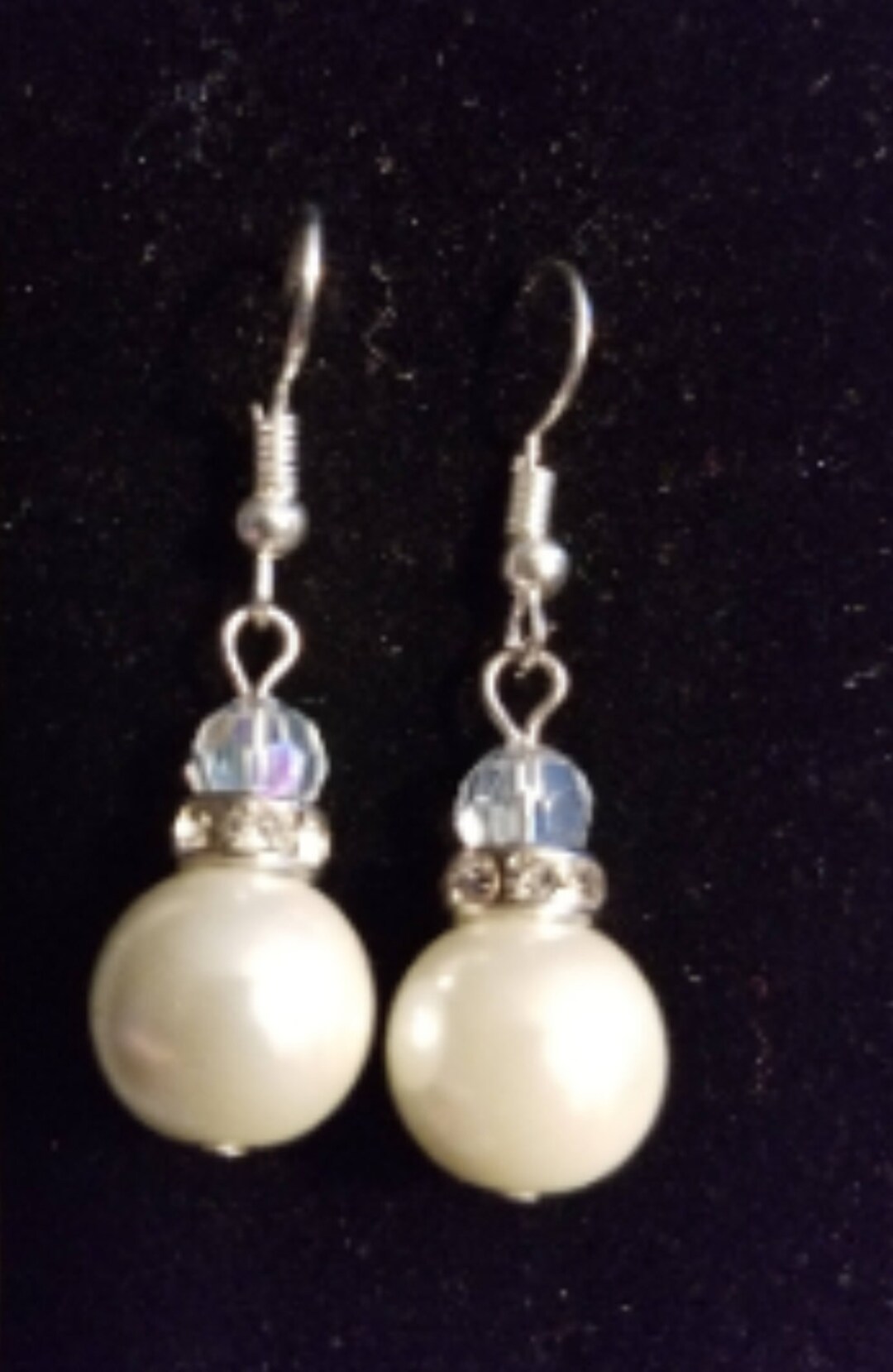Handmade Pearl Earrings: Elegant Silver Wedding Jewelry - Etsy