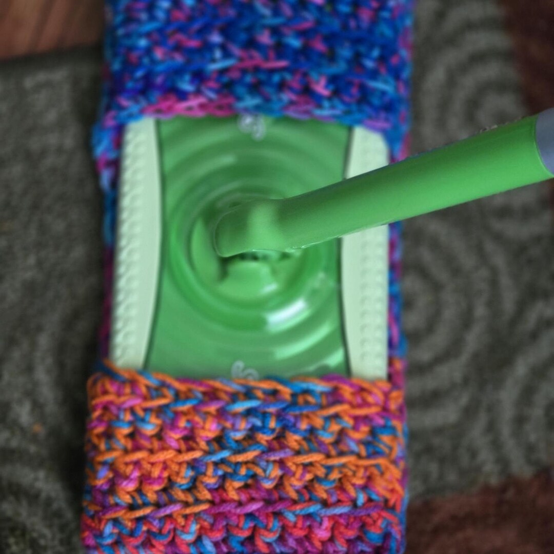 Swiffer Mop Covers, Thick, Washable, Durable, Reusable, Crochet ...