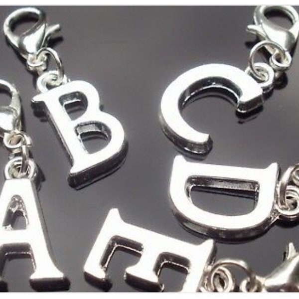 Alphabet Keychain - Etsy