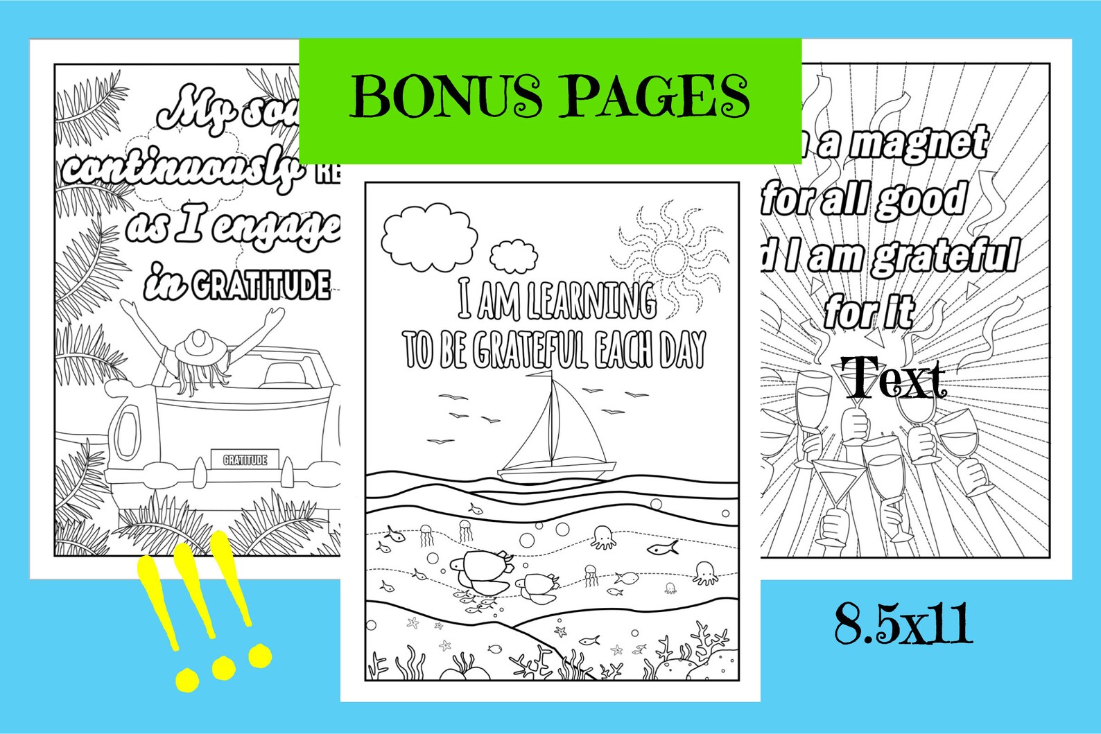 GRATITUDE JOURNAL Forever Grateful: Instant Printable - Etsy