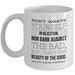 Optimist Mug Chant the Beauty of the Good Ralph Waldo Emerson Gratitude ...