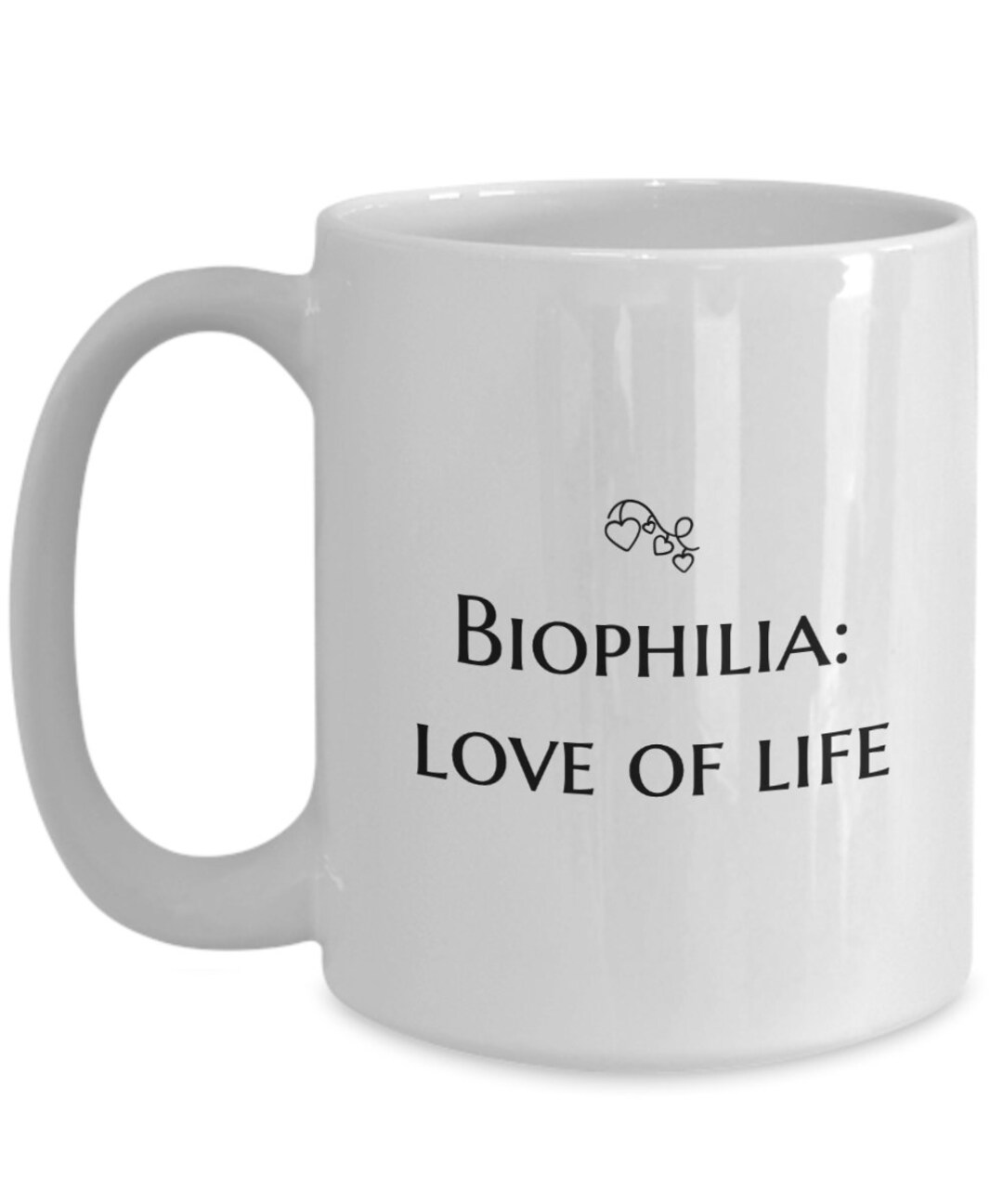 Worttasse Biophilie Liebe des Lebens Inspirierende Kaffeetasse Wort ...