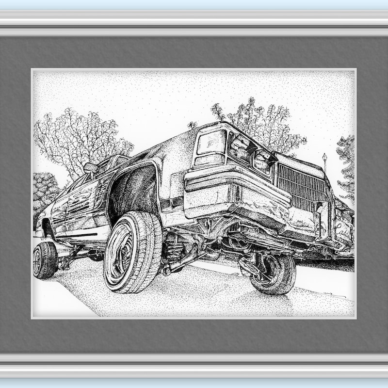 Lowrider Artwork - Etsy