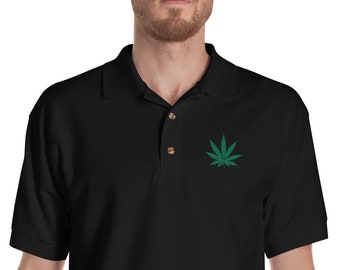 Weed Polo Shirt | Etsy