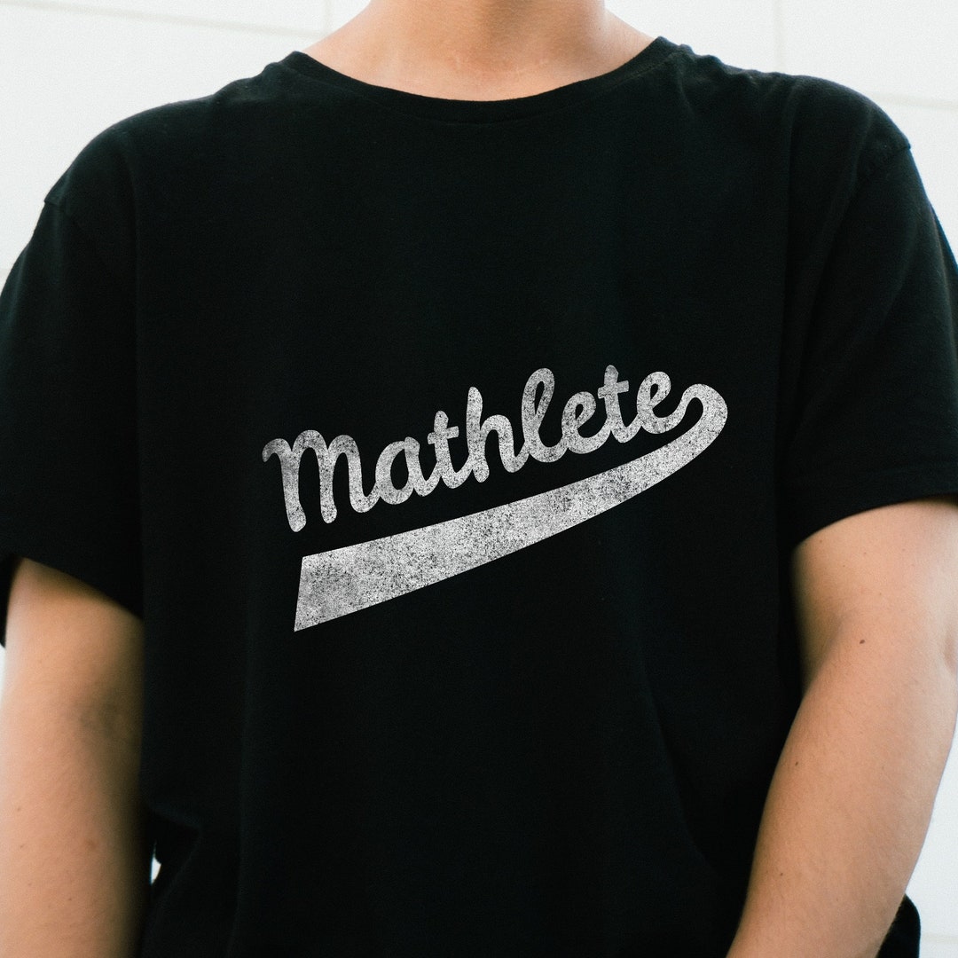 Mathlete Retro Graphic Tee Shirt Funny Sweatshirt Cool - Etsy
