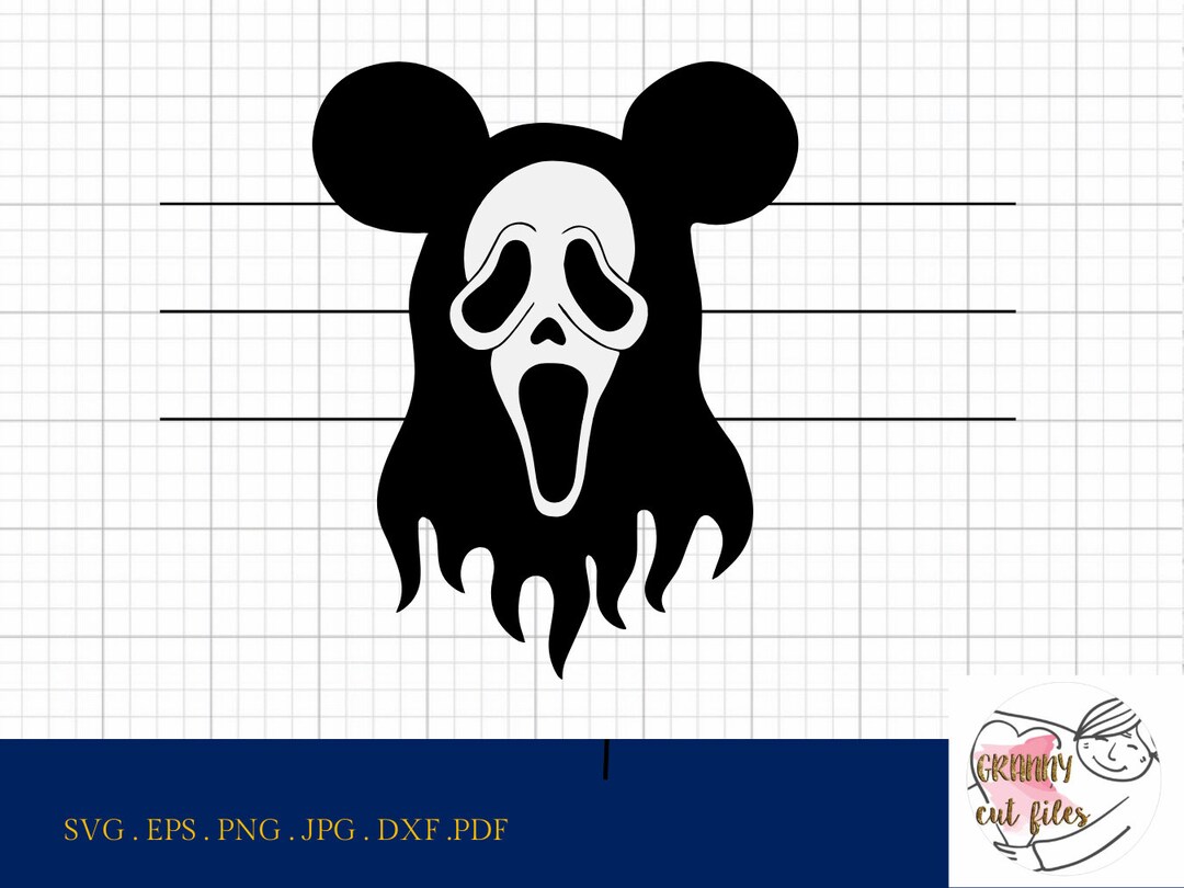 Mouse Scream SVG Mouse SVG DXF Png Layered Cut File Cricut - Etsy