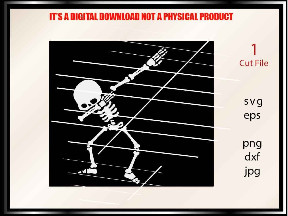 Dabbing Skeleton SVG Halloween Skeleton Svg Halloween Svg - Etsy