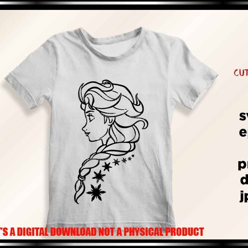 Frozen Iron on Transfer Elsa Frozen T-shirt Design Winter - Etsy