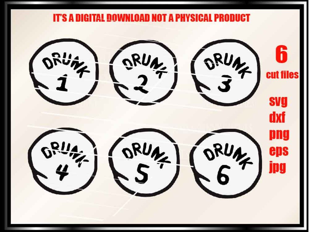 Drunk Bundle Svg, Svg, Dxf, Eps, Png High Resolution, Jpg Reverse, DIY ...