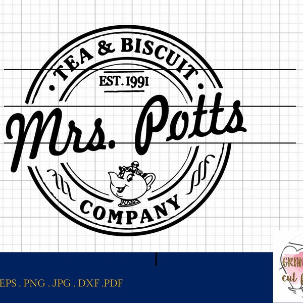 Mrs Potts - Etsy