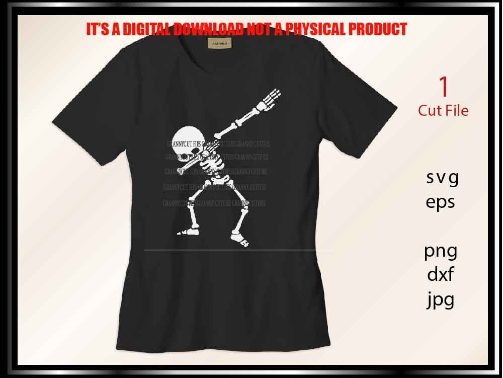 Dabbing Skeleton SVG Halloween Skeleton Svg Halloween Svg - Etsy