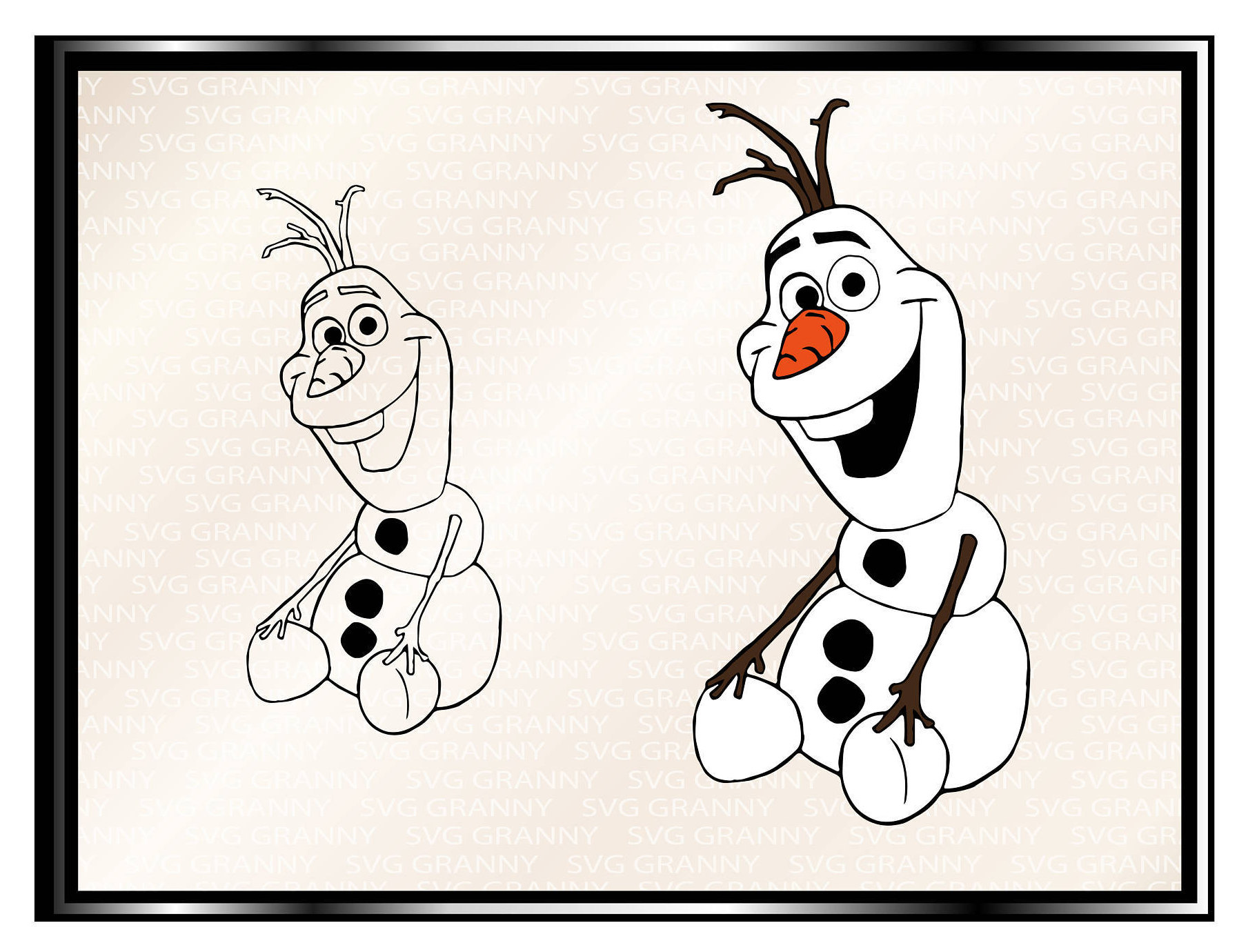 Frozen Olaf SVG FileFrozen Movie SVG fileSVG files for | Etsy