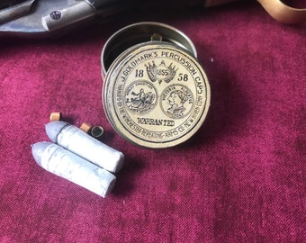 Colt Navy Caliber .36 Paper Cartridge Box | Etsy