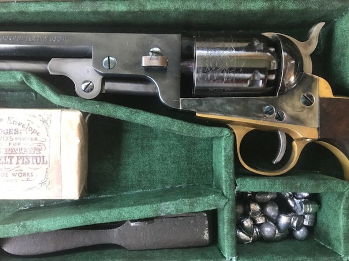 1851 Colt Navy Presentation Case | Etsy
