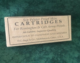 Colt Army Caliber .44 Paper Cartridge Box - Etsy