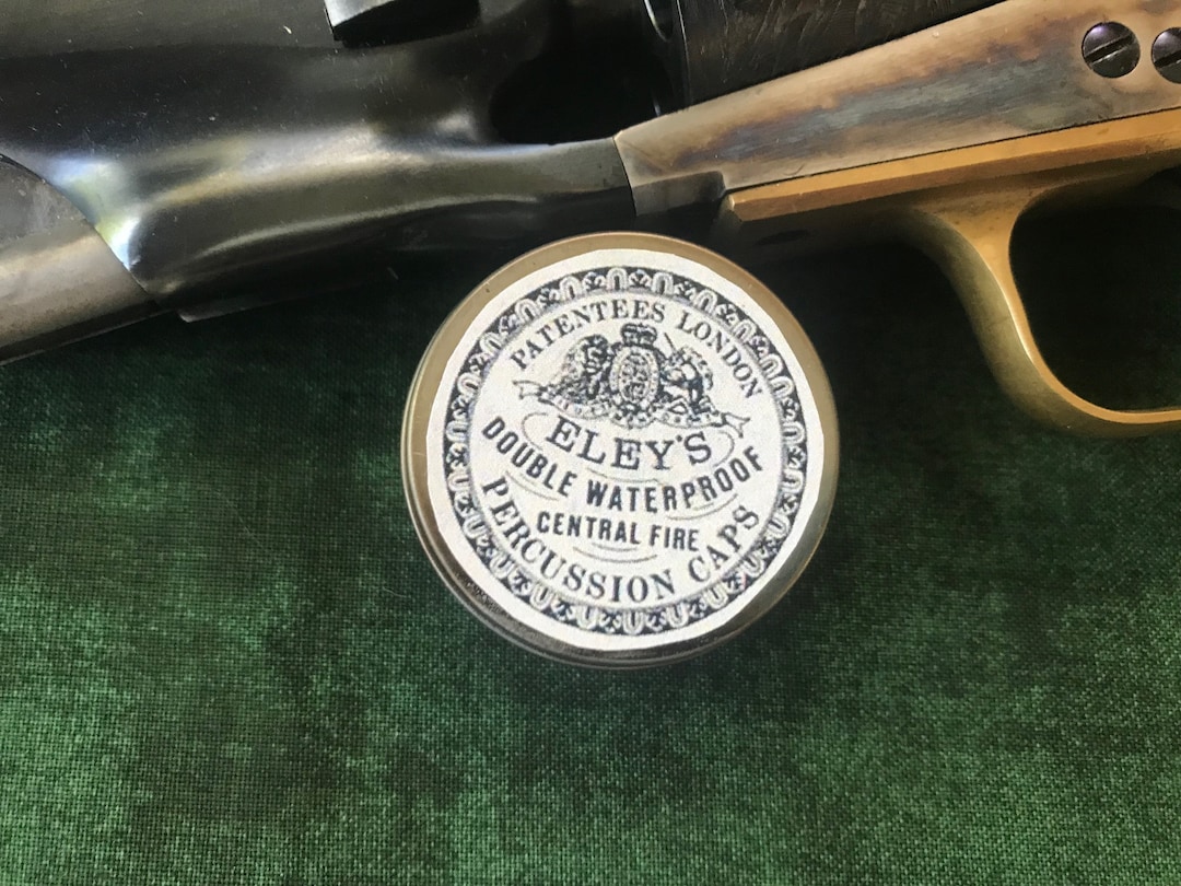 Eley Bros Percussion Cap Tin/empty Double Waterproof Label - Etsy