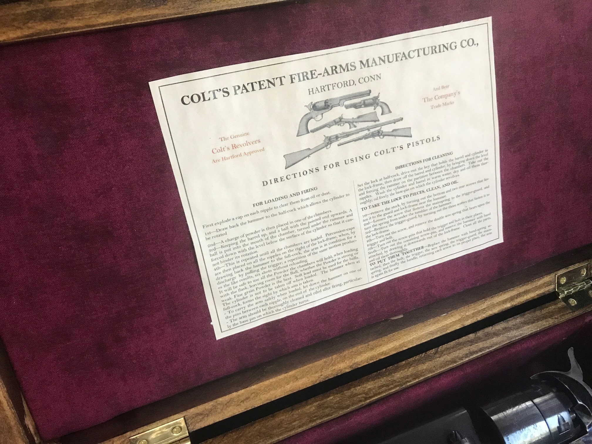 Colt Label With Loading Directions - Etsy