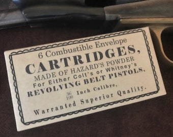 Black Powder Paper Cartridge Kit - Etsy