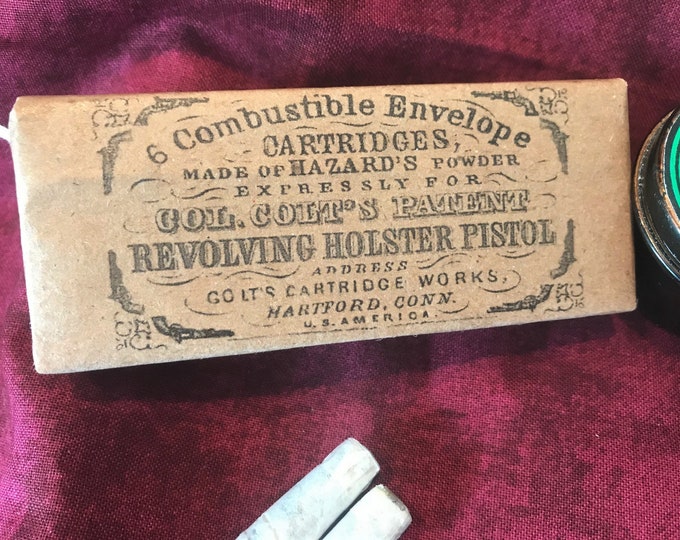 Colt Army Caliber (.44) Paper Cartridge Box - Etsy