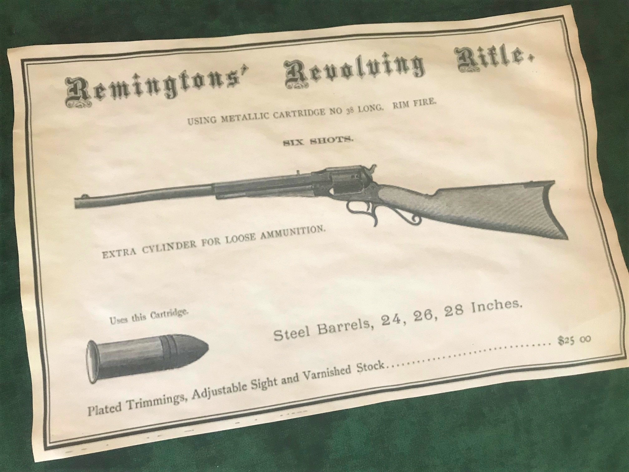 Remington Revolving Rifle