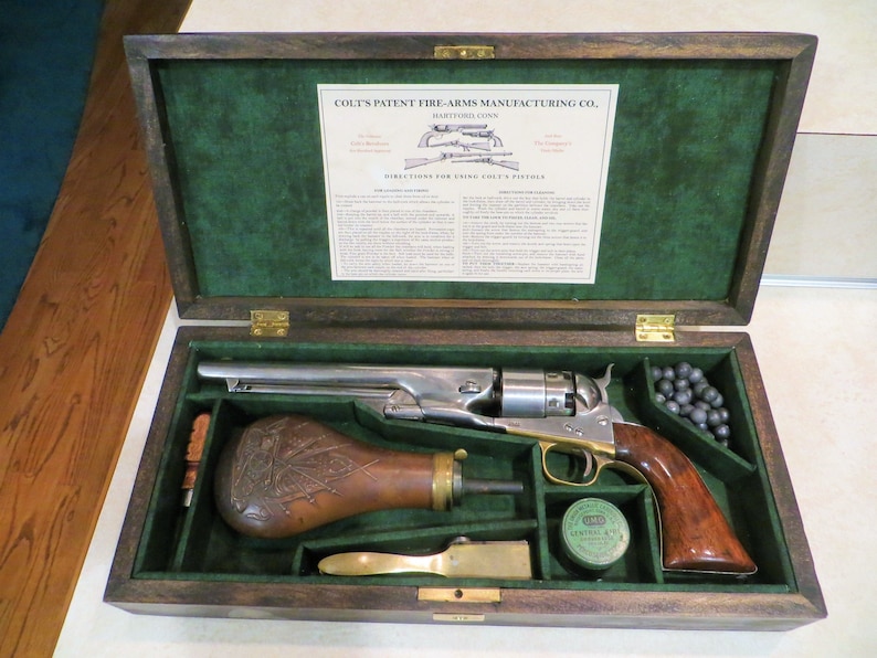 1860 Colt Army Presentation Case - Etsy