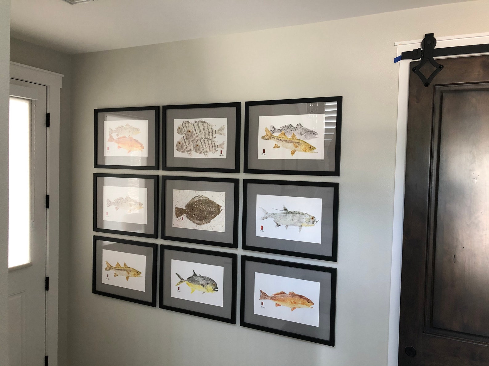 Sheepshead School Fish Print - Etsy