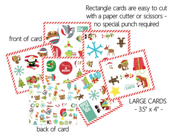 Christmas Matching Game Printable Children Game Seek and | Etsy