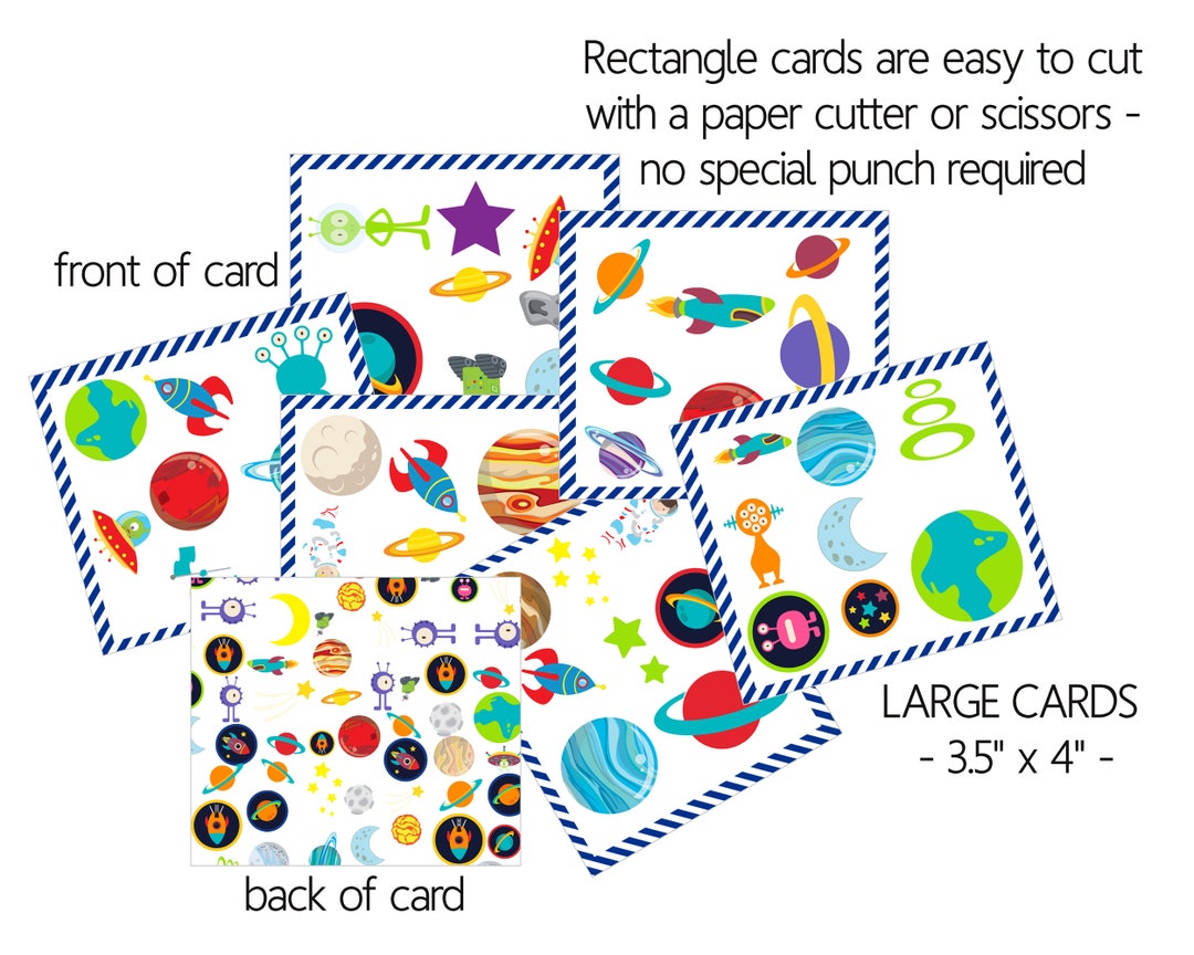 Space Matching Game Planet Printable Activity Teacher Resource Can