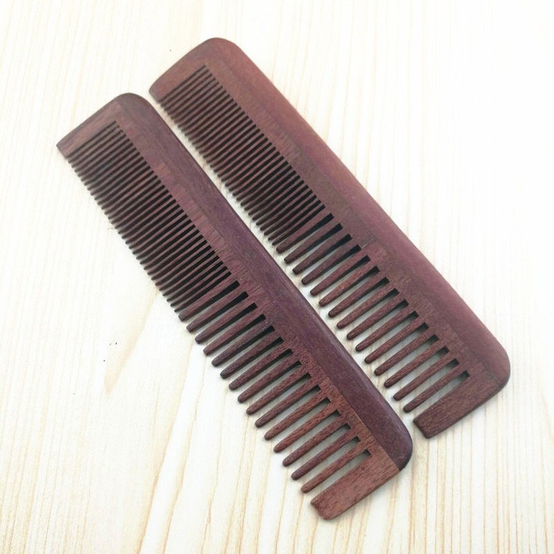 Customize Logo-handmade Red Wood Comb Red Beard Comb Pocket - Etsy