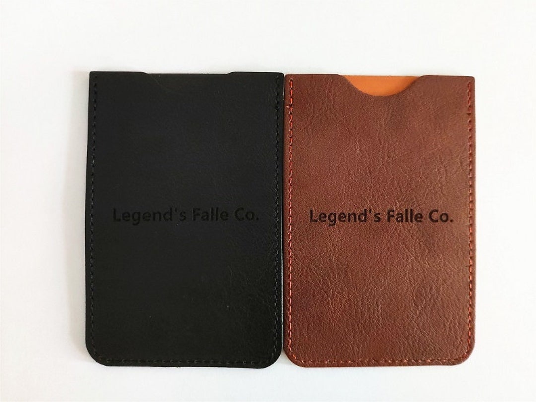 Personalized Customized Logo-pu Case Leather Comb Case Card Pouch Beard ...