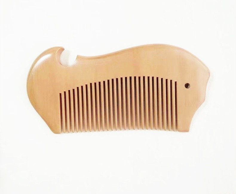 Customize Logo Combs-handmade Fish Shape Fine Tooth Wood Comb - Etsy