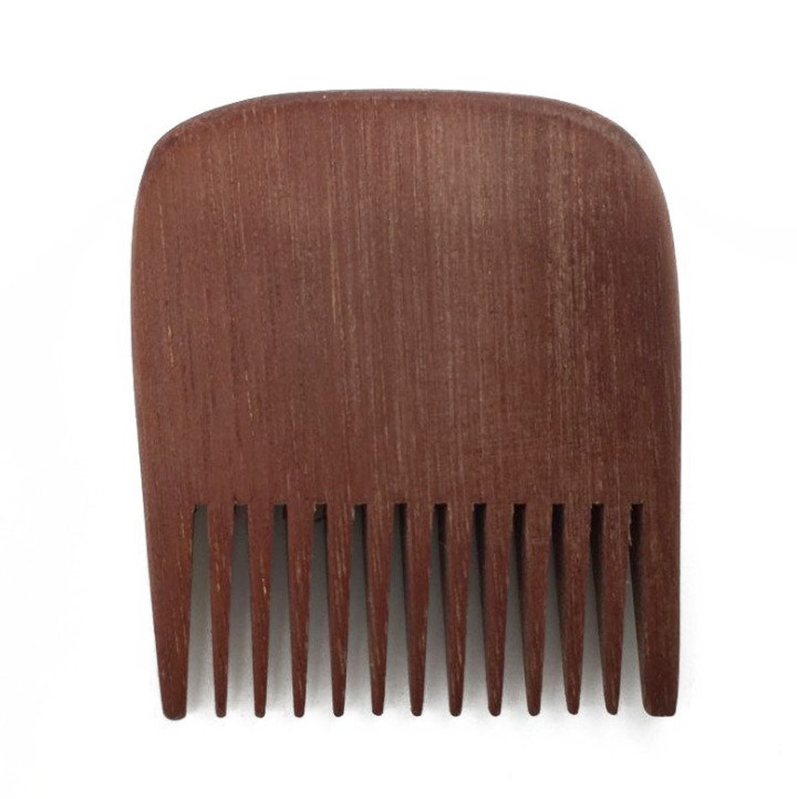 Customize Logo-handmade Red Wood Combs Mini Square Combs Beard - Etsy