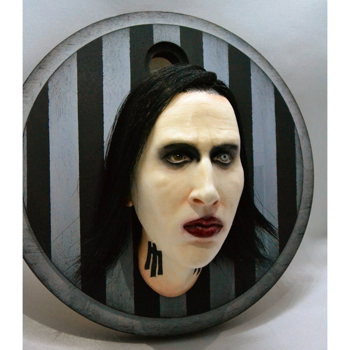 Handmade Marilyn Manson Portrait Tainted Love Video Makeup. | Etsy