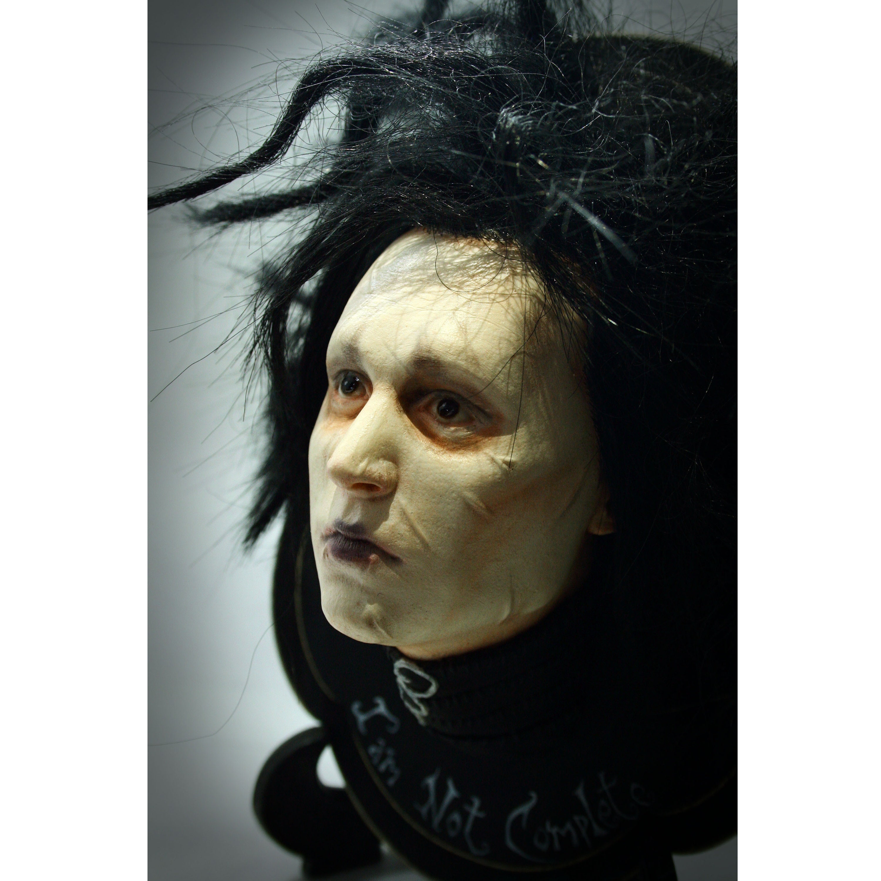 The Handmade Edward Scissorhands Sculpt Portrait. - Etsy