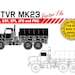 MK36 Wrecker Truck Svg, Dxf, Eps, Jpg, Png. MTVR Clipart Cutting File ...