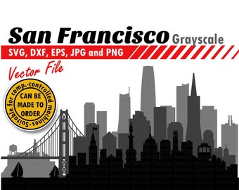San Francisco Svg | Etsy