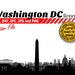 Washington DC Grayscale Skyline Svg, Dxf, Eps, Jpg, Png. Multi-layer ...