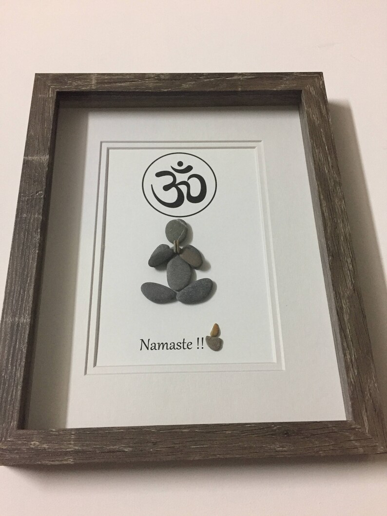 Yoga Pebble Art - Etsy